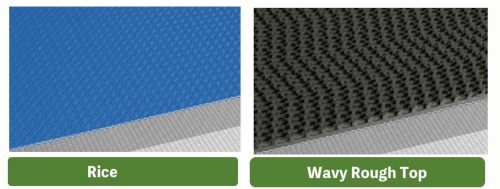 Patterned PVC Conveyor Belt | Inbelts