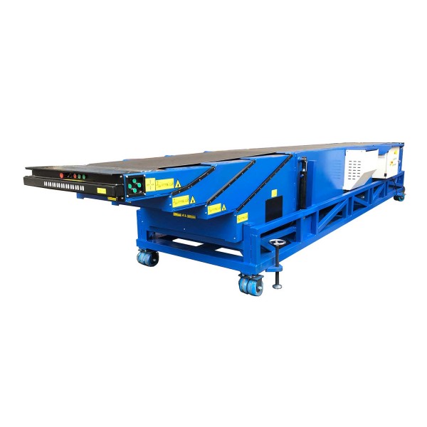 Portable Loading Unloading Conveyor for Container Truck | Inbelts Belt Technology