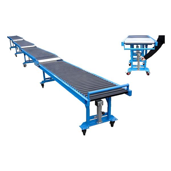 Portable Loading Unloading Conveyor for Container Truck | Inbelts Belt Technology