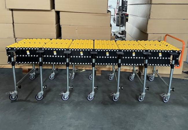 FGWP Flexible Skate Wheel Conveyor | Inbelts Belt Technology