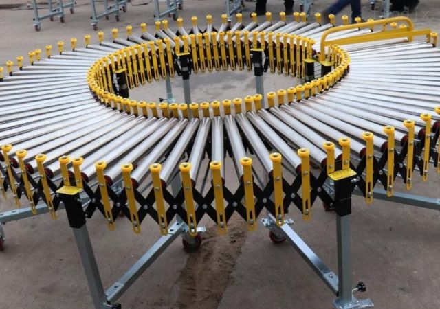 Flexible Gravity Roller Conveyor | Inbelts